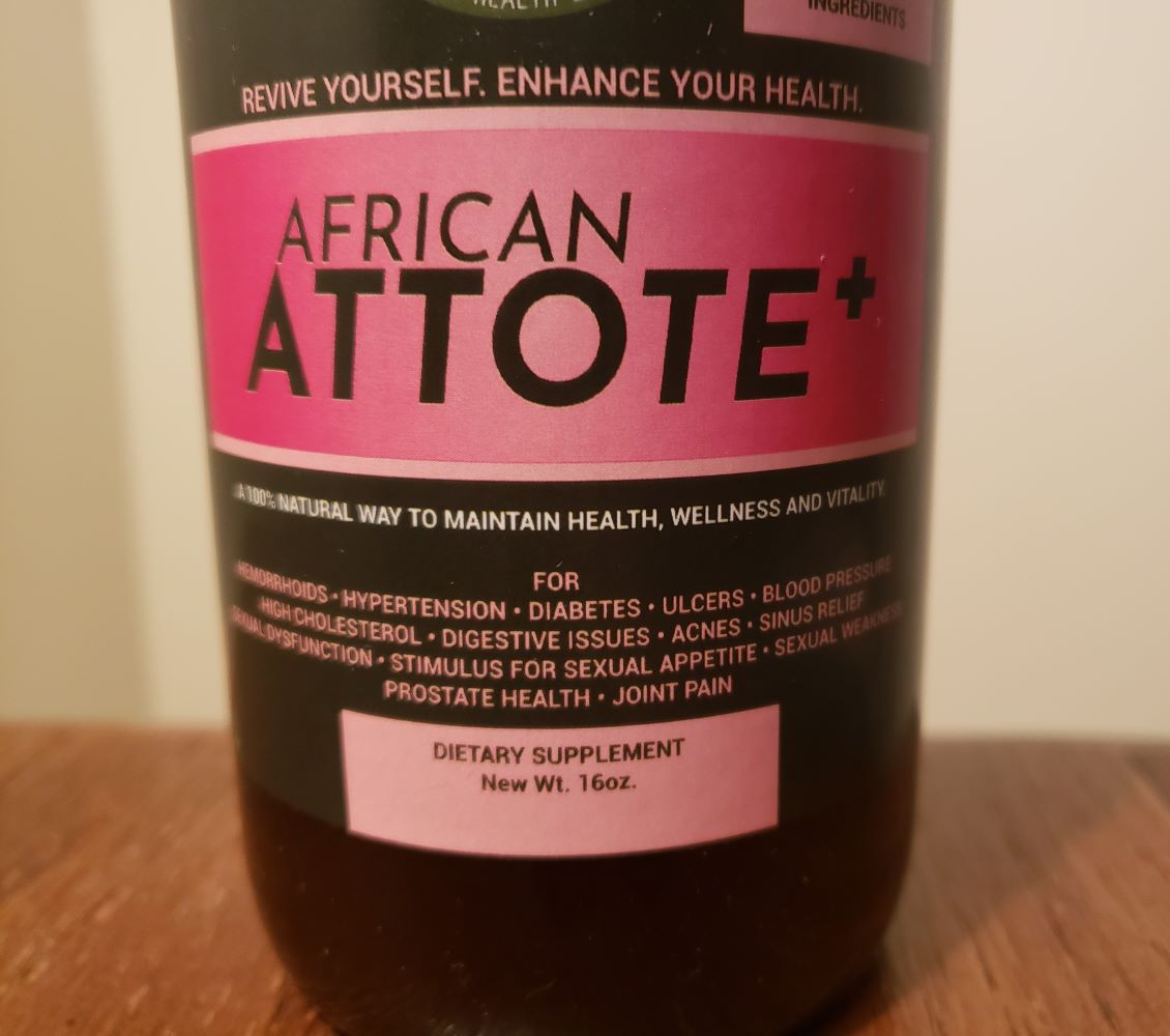 African Attote Tonic - 16oz – Cleanse Heal Nourish